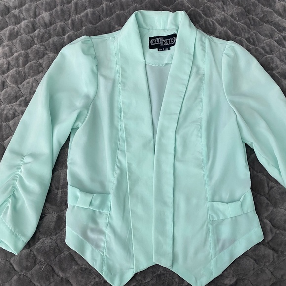 Jackets & Coats | Tiffany Blue Blazer | Poshmark